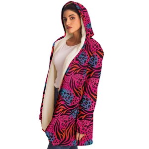 Colorful Animal Leopard Print Cloak, Unisex Cloak - Etsy