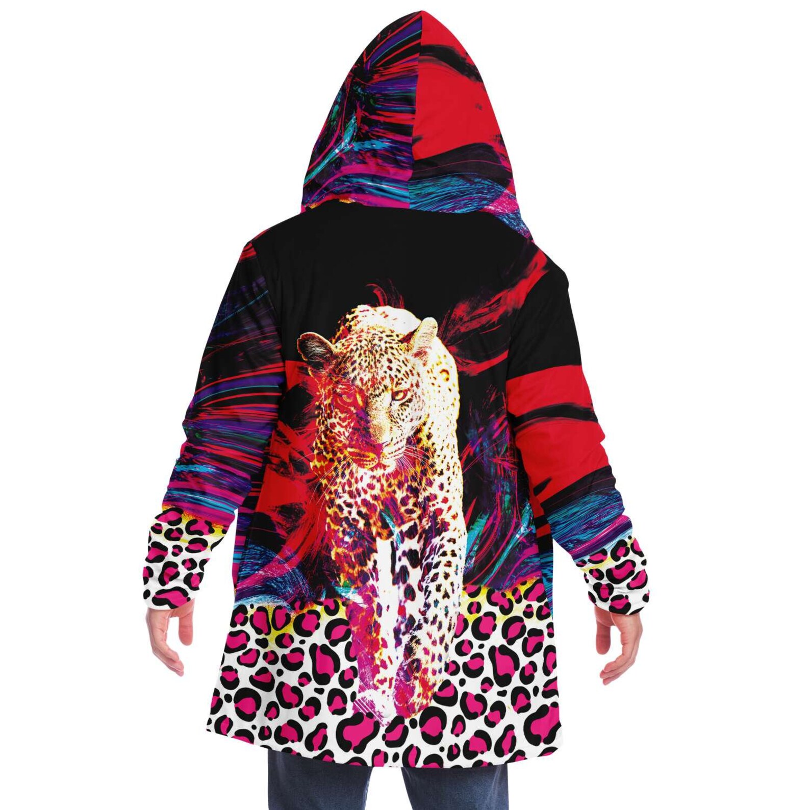 Abstract Art Leopard Print Unisex Luxurious Cloak 3D Leopard - Etsy Canada