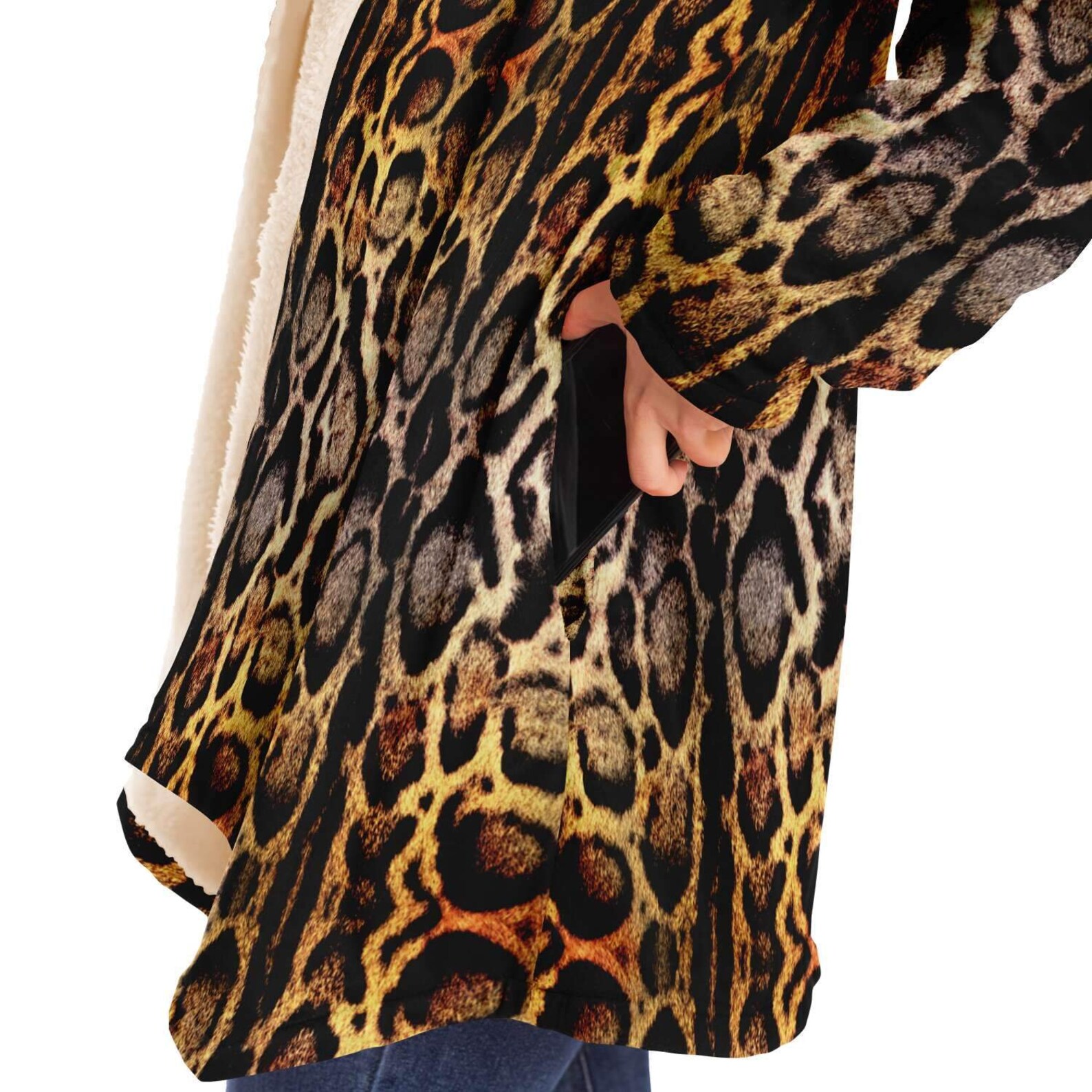 Leopard Animal Print Cloak Unisex Cloak | Etsy Canada