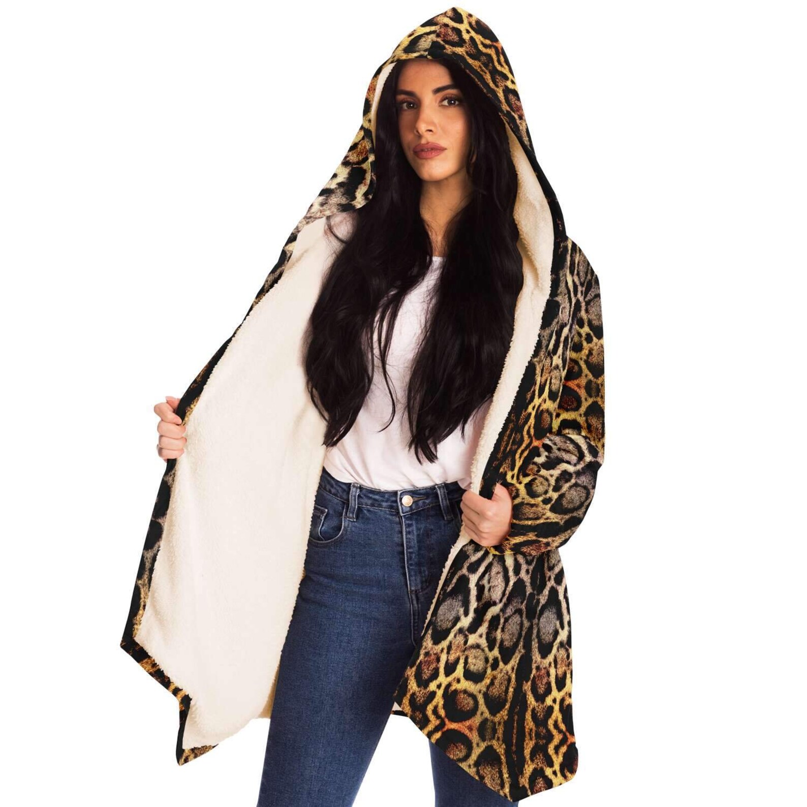 Leopard Animal Print Cloak Unisex Cloak | Etsy Canada