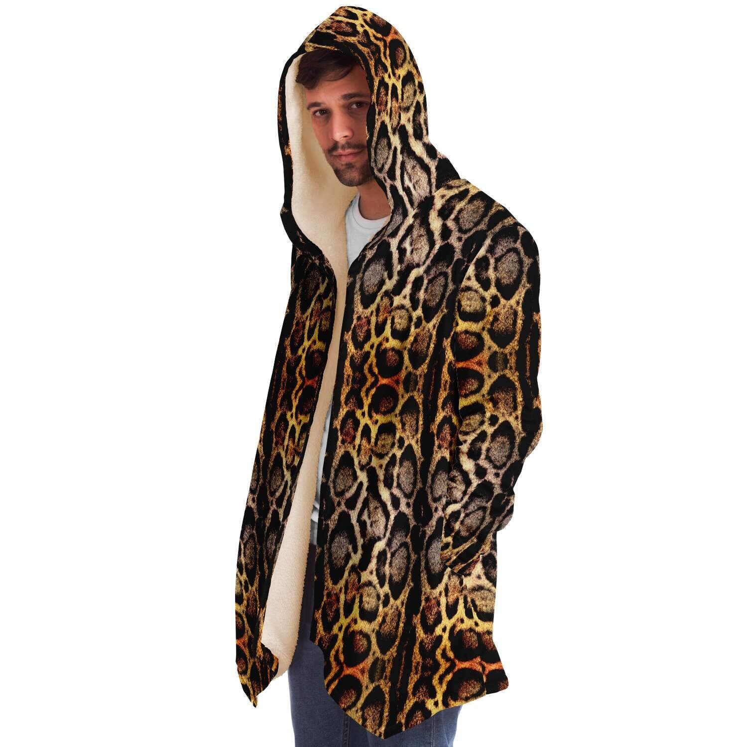 Leopard Animal Print Cloak Unisex Cloak | Etsy Canada