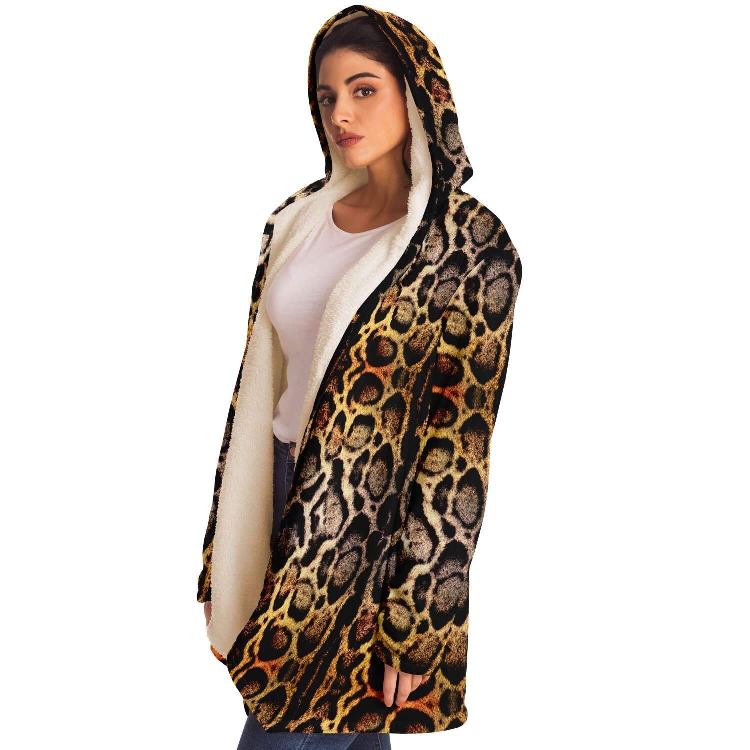 Leopard Animal Print Cloak Unisex Cloak - Etsy Canada