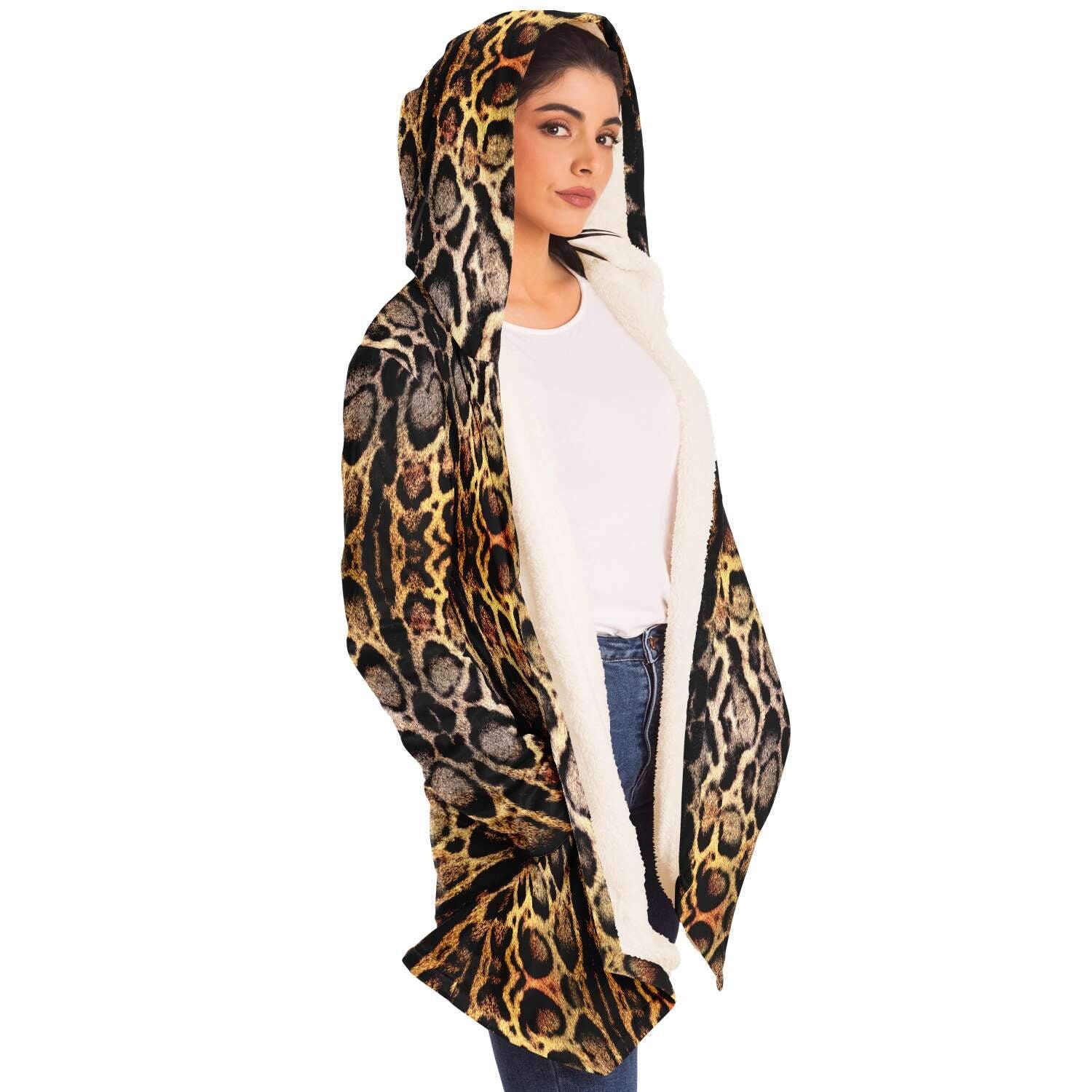 Leopard Animal Print Cloak Unisex Cloak | Etsy Canada