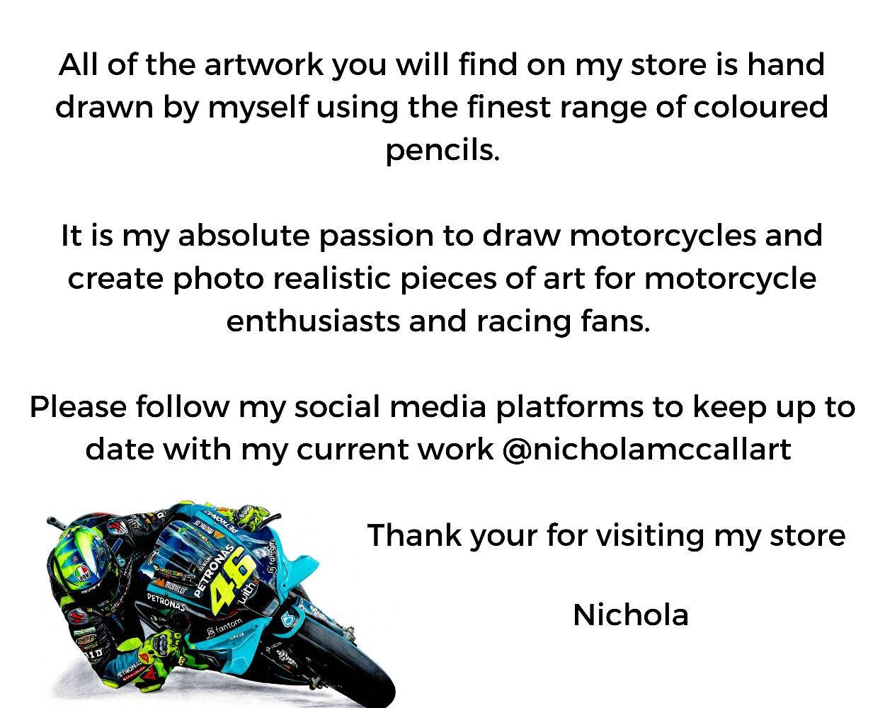 Michael Dunlop Birthday Card Motorcycle Card Motorbike - Etsy