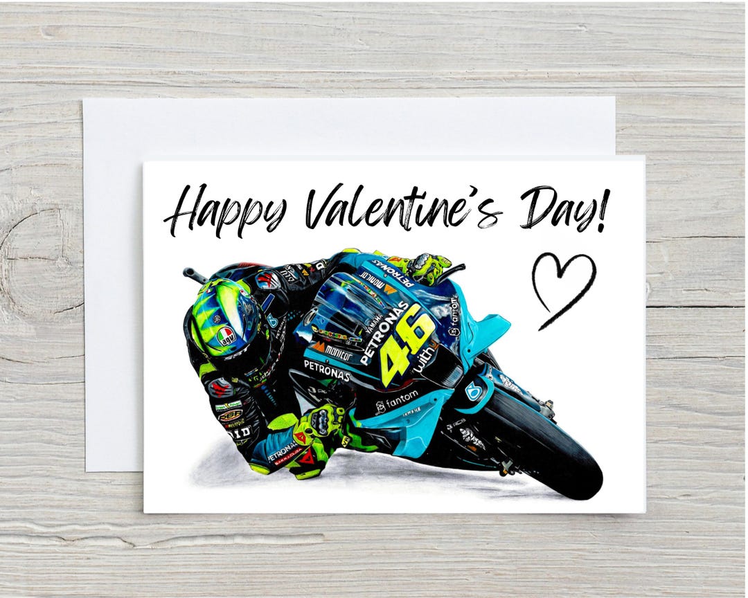 Valentines Card for Him, Hand Drawn Artwork, Valentines Day Gift ...