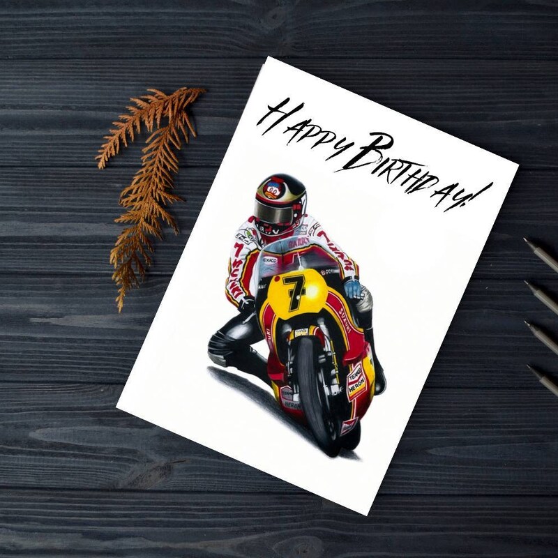 Motorcycle Cards - Etsy