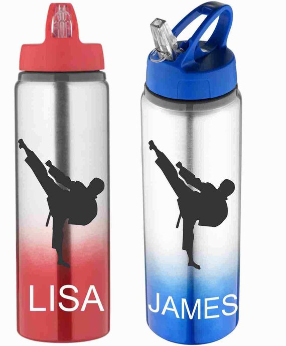 Karate Water Bottle Gradient | Etsy