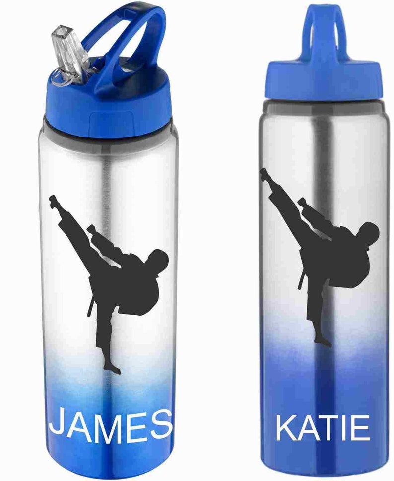 Karate Water Bottle Gradient - Etsy UK