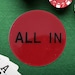 Poker All in - Go All in ~ Casino Grade Button (red) - Etsy