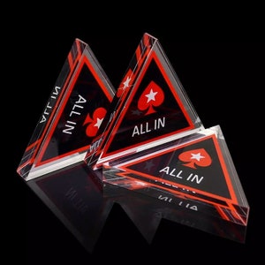 Poker All in - the Triangle - Spade, Pokerstar - Etsy