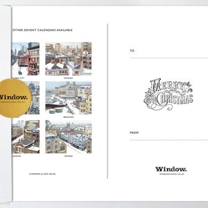 London Christmas Advent Calendar - Etsy