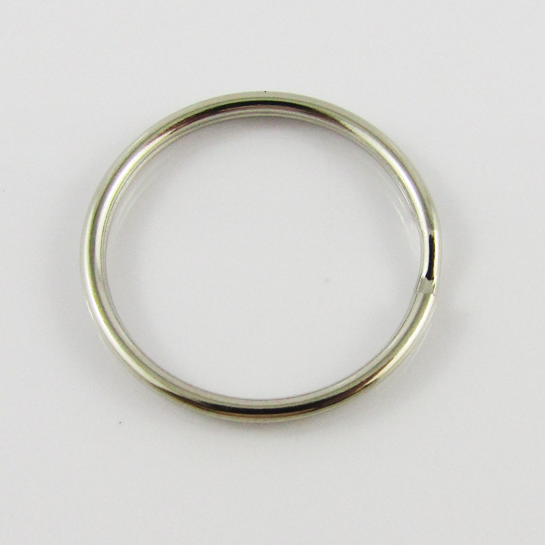 Bulk Keyring Split Ring Finding 25mm Keyring Silver Select Qty - Etsy