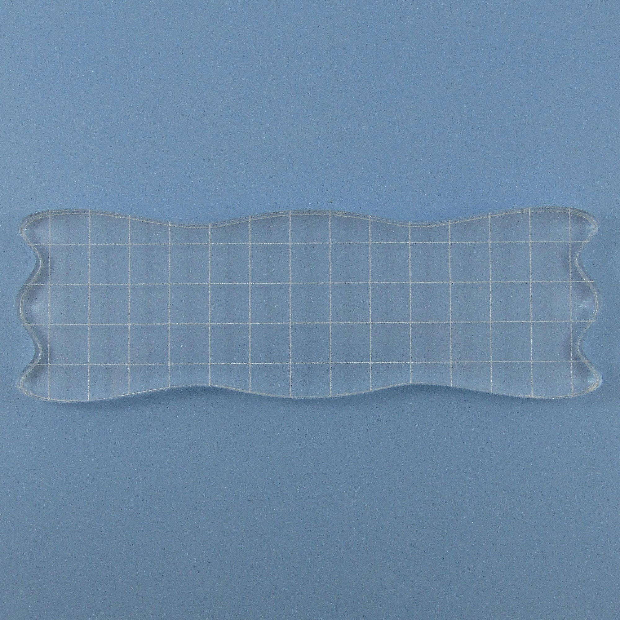 Paper Rectangle Border Acrylic Clear Stamp Block Grid Lines for ...