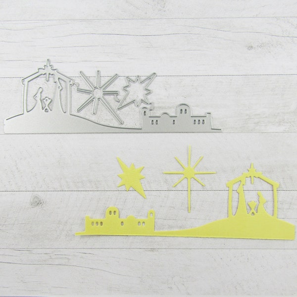 Nativity Die Cut - Etsy