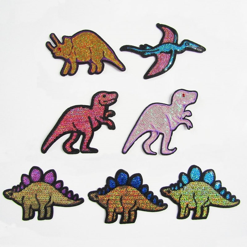 Dinosaur Iron on Patch - Etsy