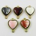 Bulk 10pce Set Enamel Heart Charm Connector 17x13x4.5mm 2 of - Etsy
