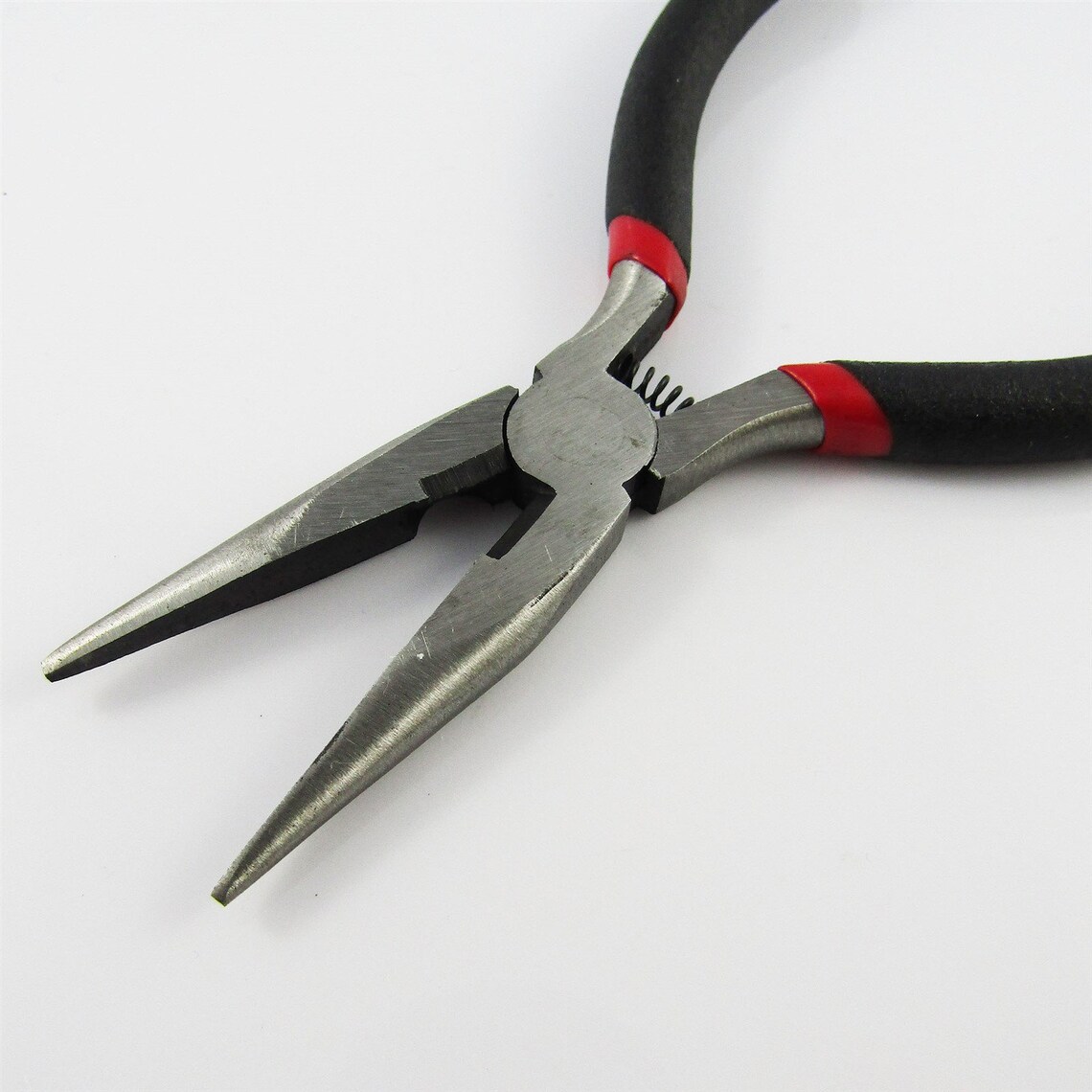 Craft & Jewellery Steel Spring Loaded Flat Nose Wire Cutter Pliers ...