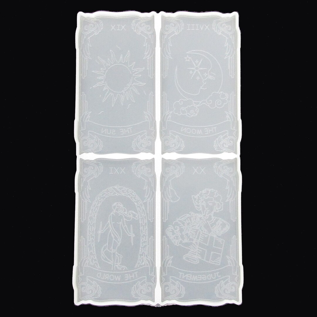 Tarot Card Cabochon Decoration Silicone Mould for Epoxy Resin - Etsy