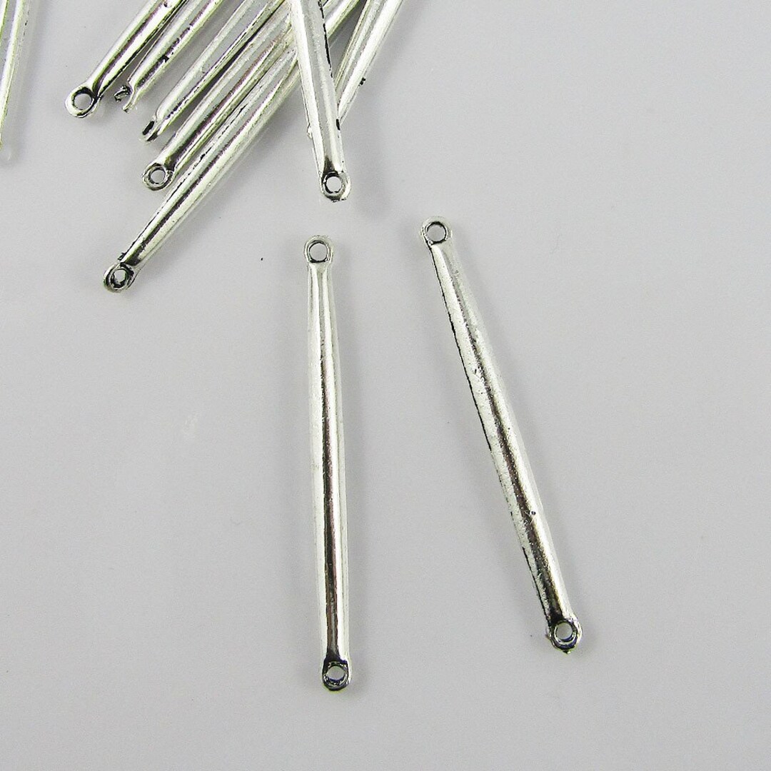 Bulk Bar Charm Link Connector 40x3mm Select Qty - Etsy