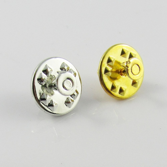 Bulk 10pk Butterfly Clasp Collar Lapel Pin Brooch 4.5mm Glue - Etsy ...