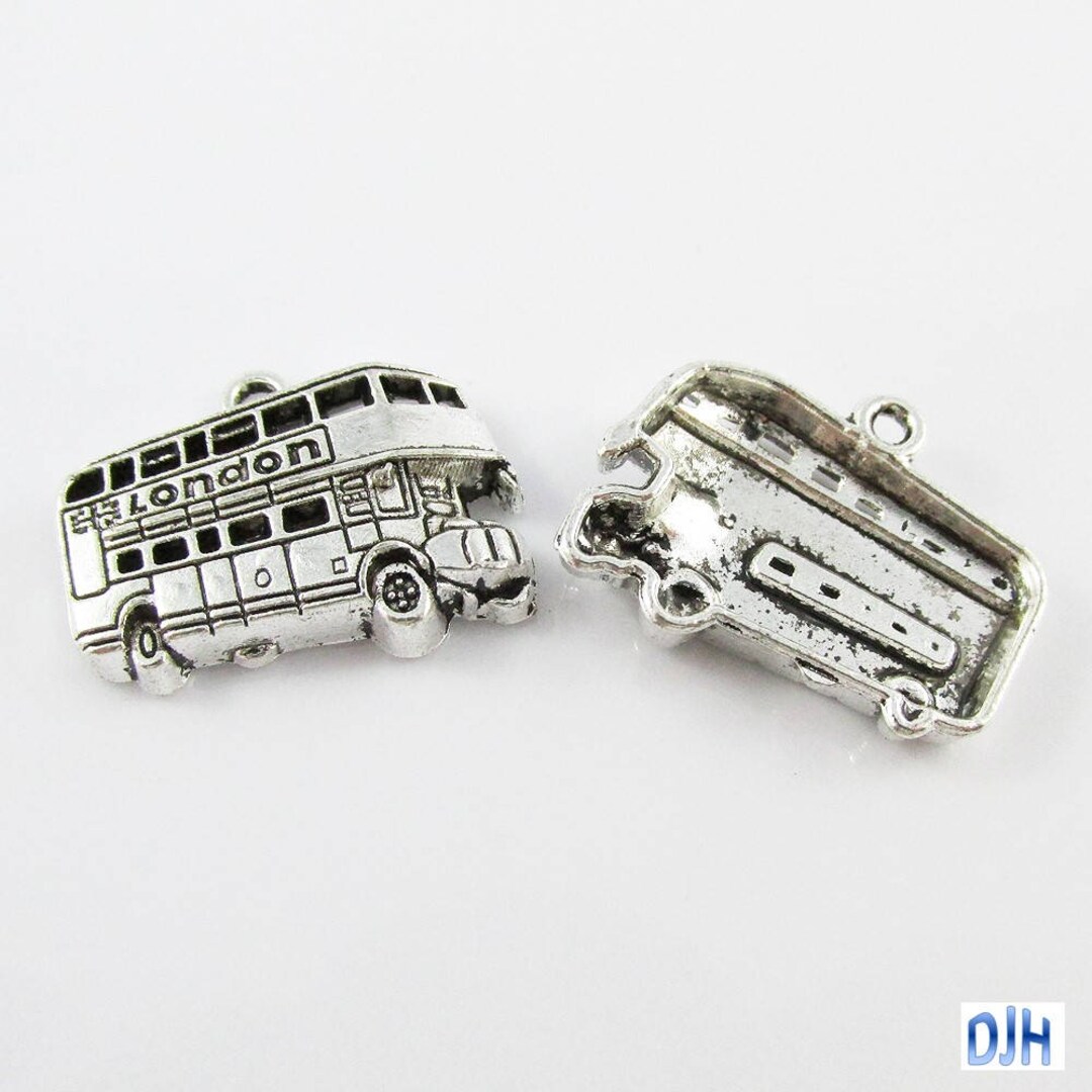 Bulk London Bus Charm Pendant England 25x17mm Select Qty - Etsy.de