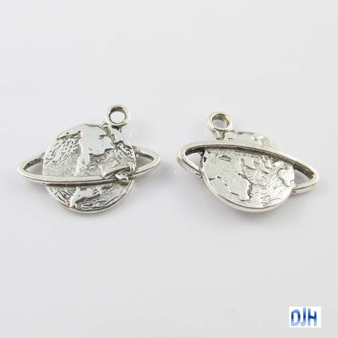 Bulk Fly Around the World Globe Charm Pendant World Travel 20x18mm ...