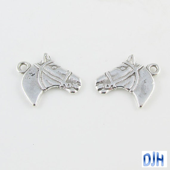 Bulk Horse Head Charm Pendant Racing Trotter Select Qty | Etsy