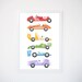 A4 A3 Race Car Print Vintage Car Poster Print Car Wall Art - Etsy