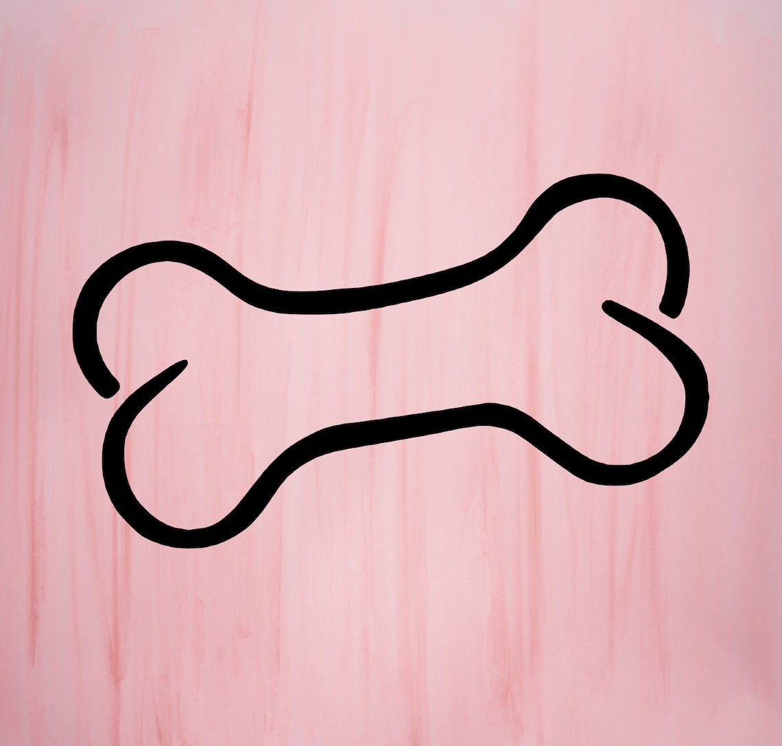Dog Bone SVG Cut File .svg .png .jpg .dxf .psdCricut Cut | Etsy
