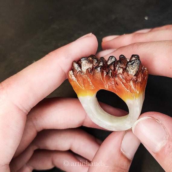 Cersei Lannister Citrine Ring Game of Thrones Replica for | Etsy