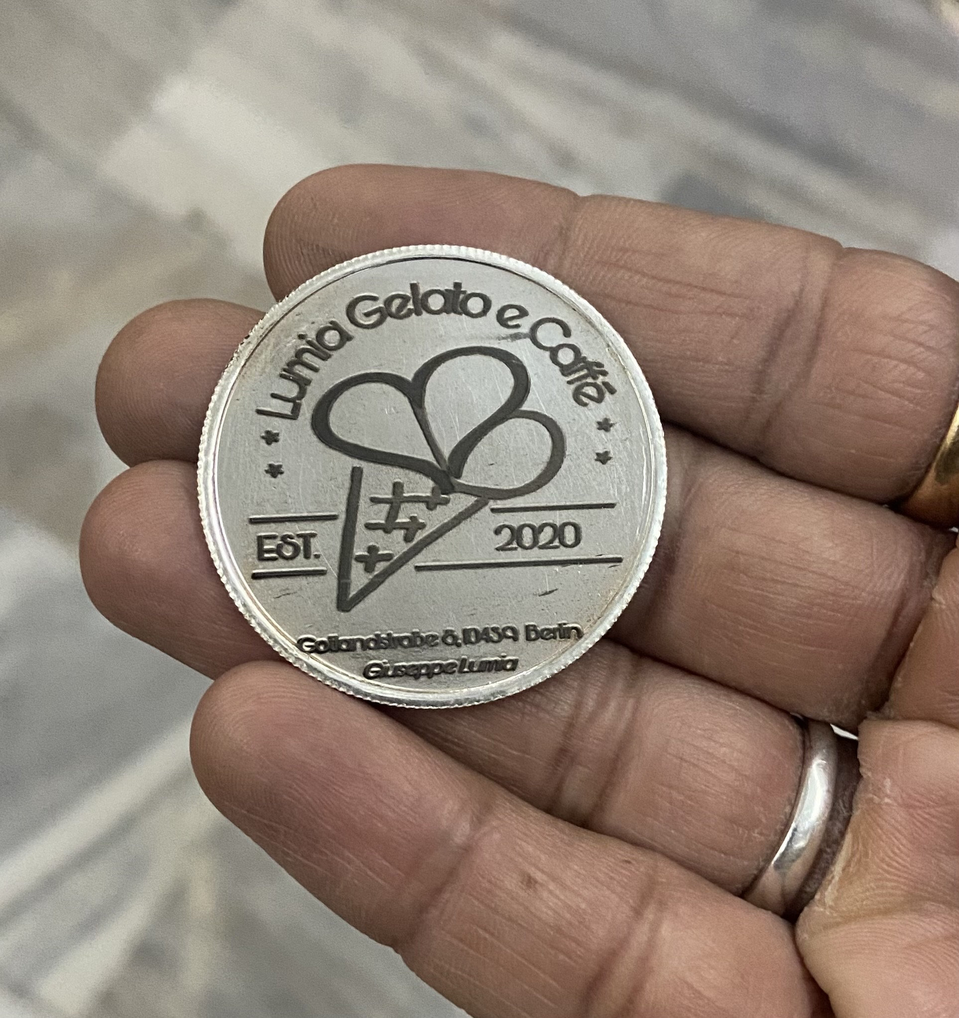 Fine 999 Silver Logo/photo Coin. Design & Create Your Own Exquisitely ...