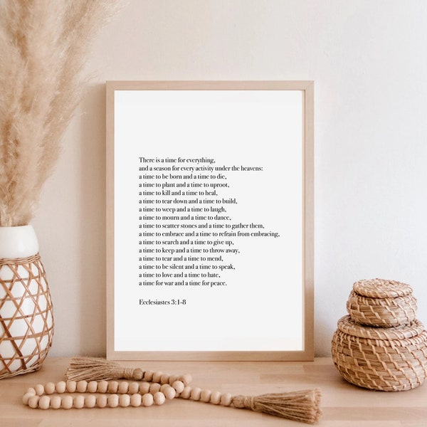 Ecclesiastes - Etsy