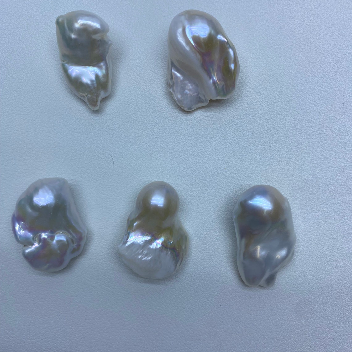 30-46mm gran tamaño barroco perlas irregulares perlas de color | Etsy