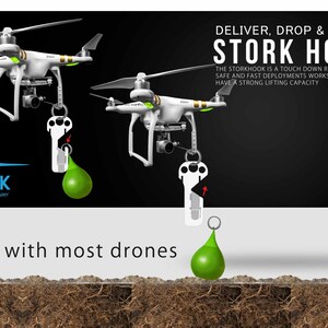 Stork Drop HOOK - Drone Delivery - - Etsy