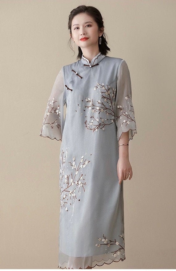 Cheongsam Dress /chinese Qipao Dress /traditional Chinese - Etsy