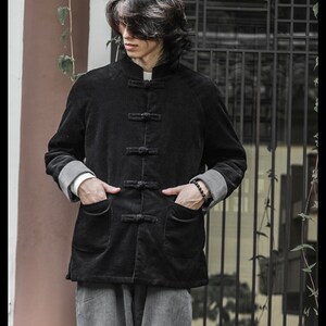 Corduroy Men's Jacket, Cheongsam Jacket, Chinese Shirt, China Style ...