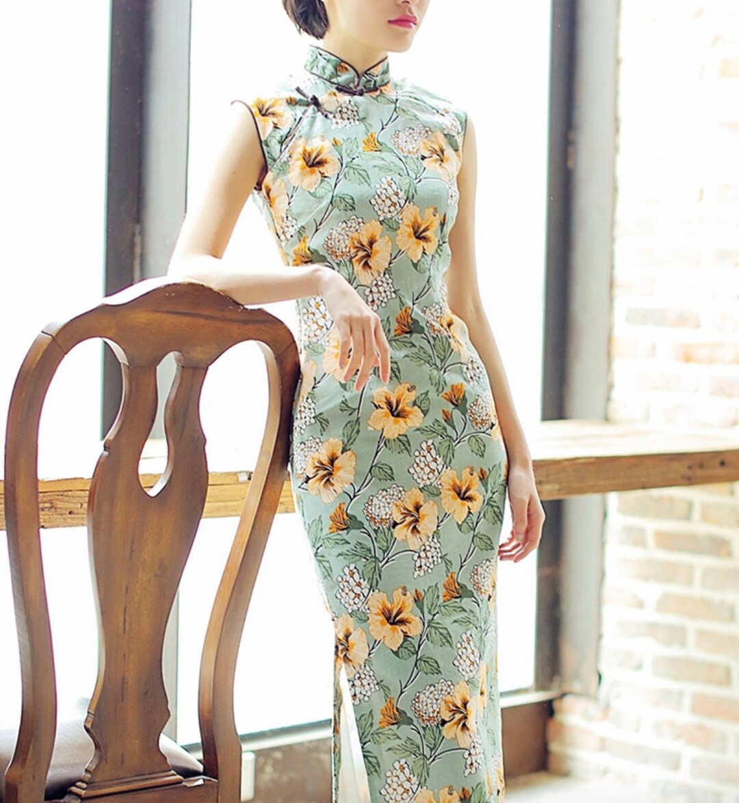 Cheongsam Dress /modern Chinese Qipao/ Party Dress /traditional - Etsy