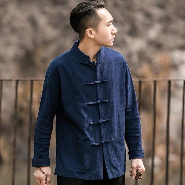 Chinese Frog Button Shirt - Etsy