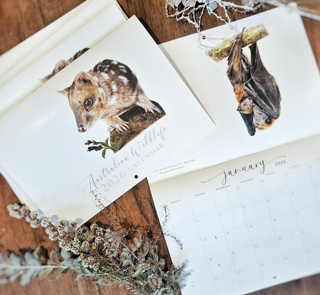 2026 Australian Wildlife Calendar - Etsy