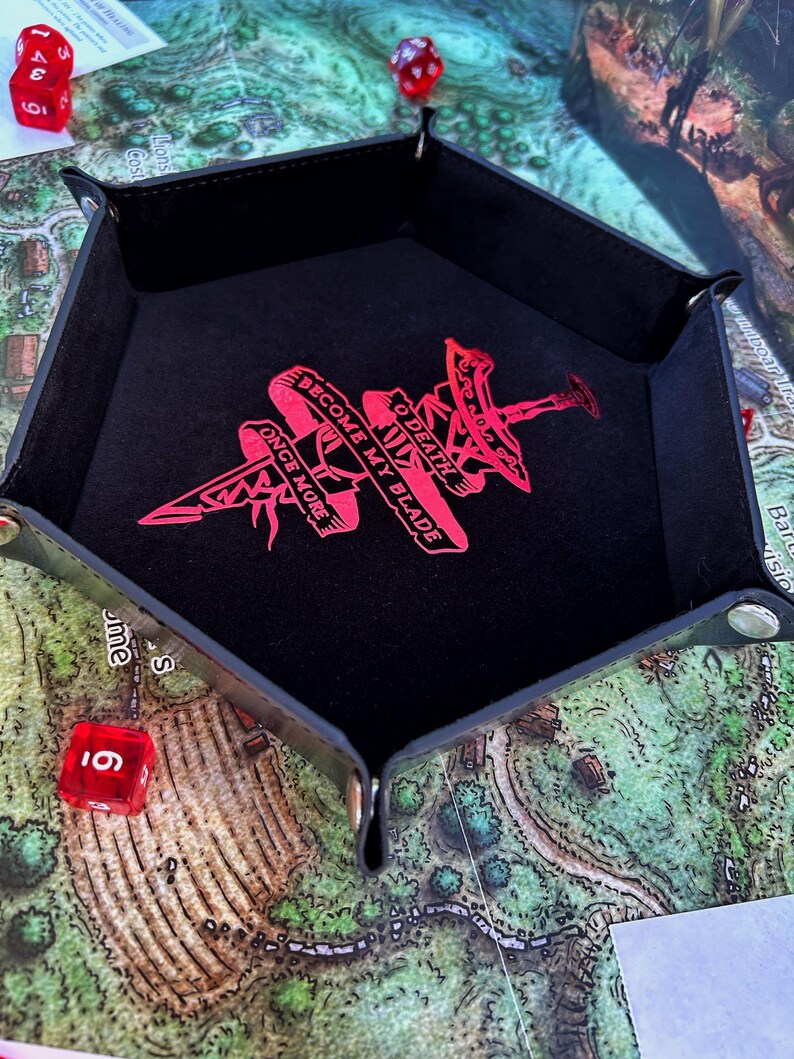 Elden Ring Maliketh Sword Quote Oh Death DND RPG Dice Rolling ...