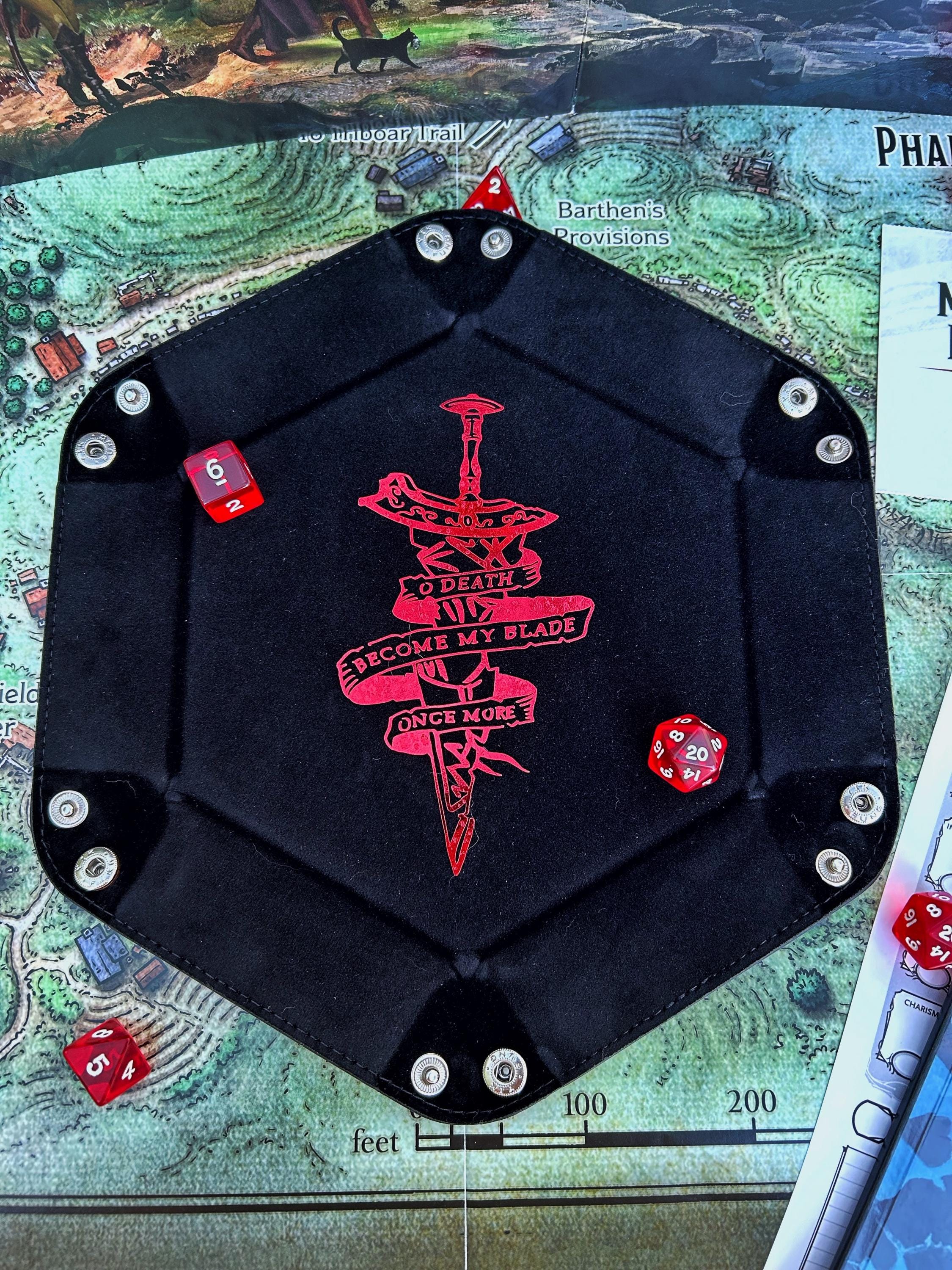 Elden Ring Maliketh Sword Quote Oh Death DND RPG Dice Rolling ...