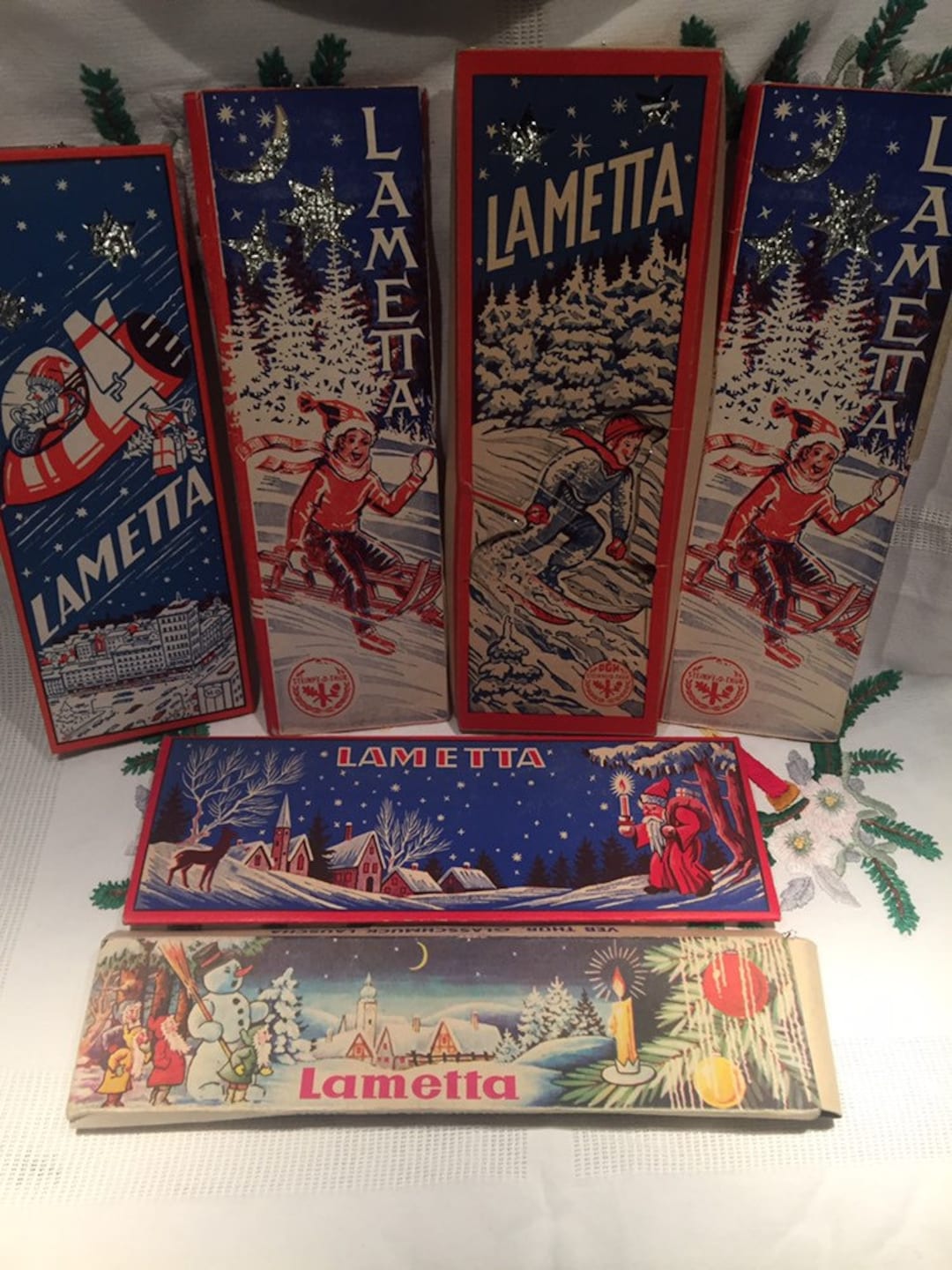 Vintage German Tinsel in Original Package~very Old Alufolie Tinsel ...