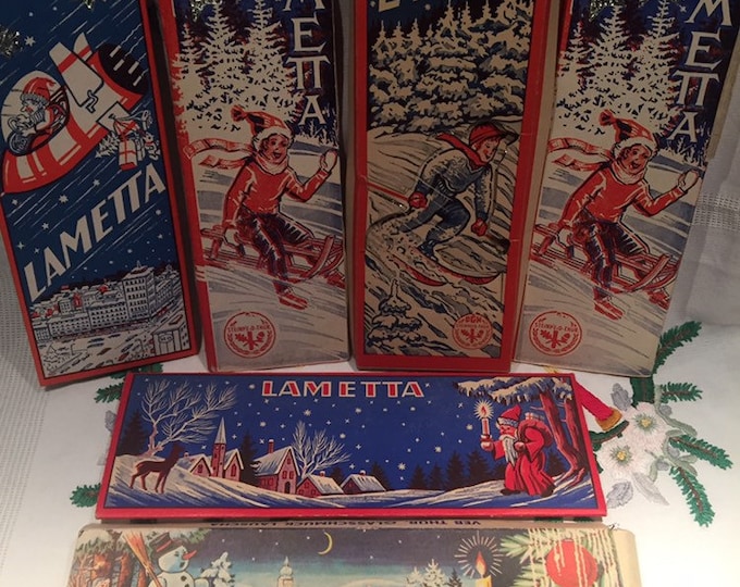 Vintage German Tinsel in Original Packagevery Old Alufolie - Etsy