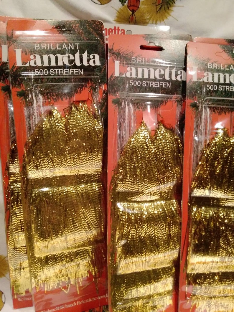 Vintage German Tinsel in Original Packagevintage - Etsy