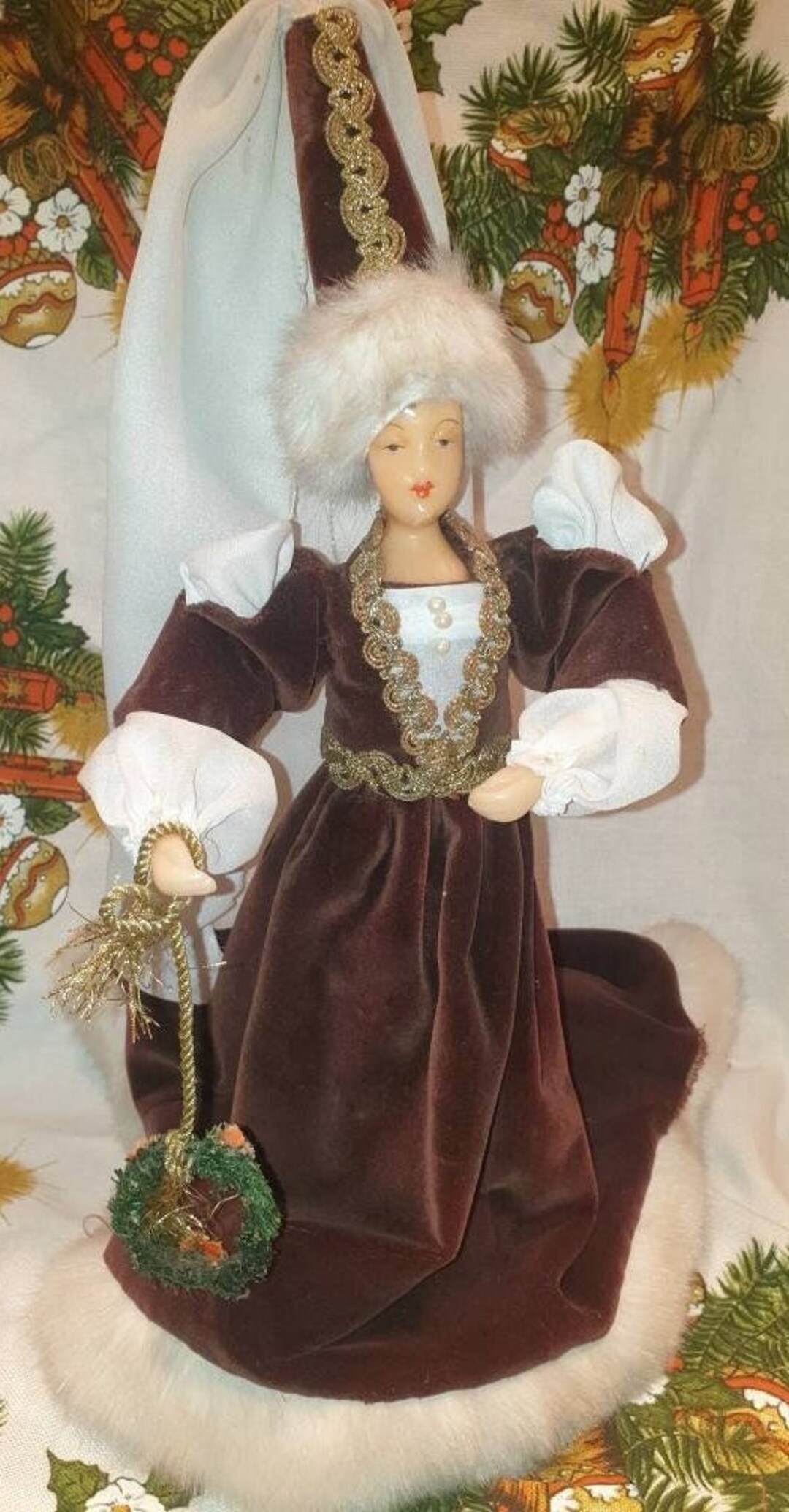 Beautiful XL Vintage German Wax Angel~original Wax Angel With Gorgeous ...