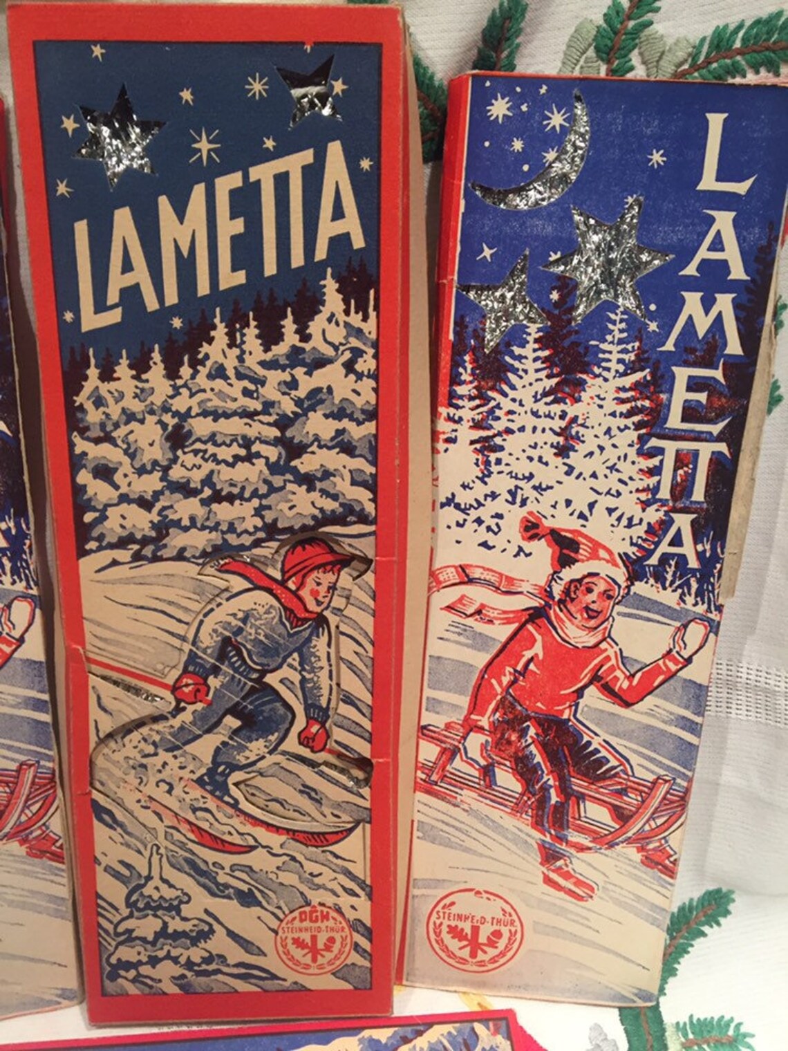 Vintage German Tinsel in Original Package~very Old Alufolie Tinsel ...