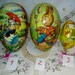 Vintage German Easter Papp Easter Egg to Fillpick-1-eggfrohe - Etsy