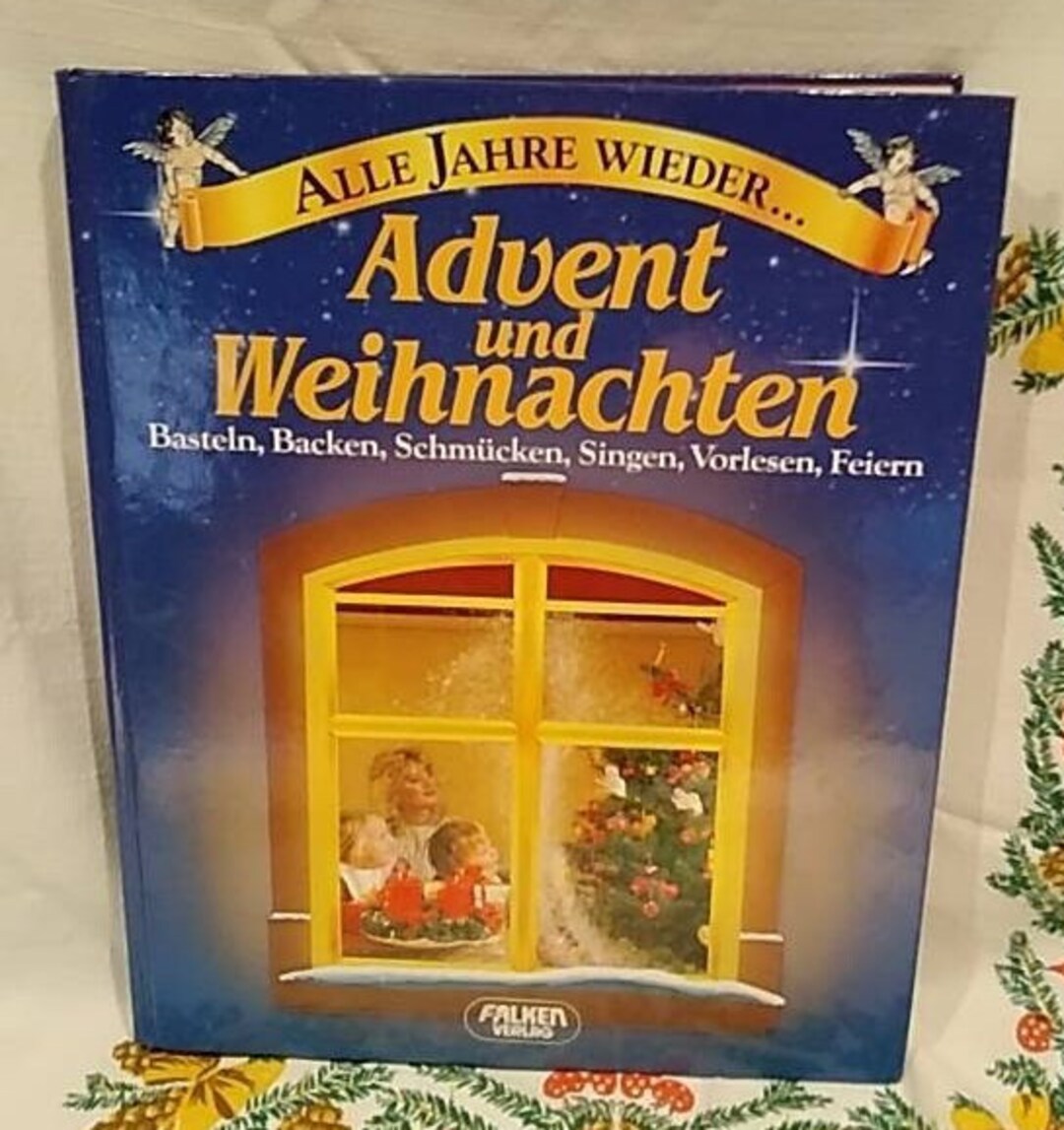 Vintage German Christmas Book~baking, Singing, Art and Crafts, Stories ...