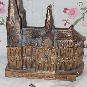 Antique German Souvenir Jewelry Boxantique Trinket Box With Original ...