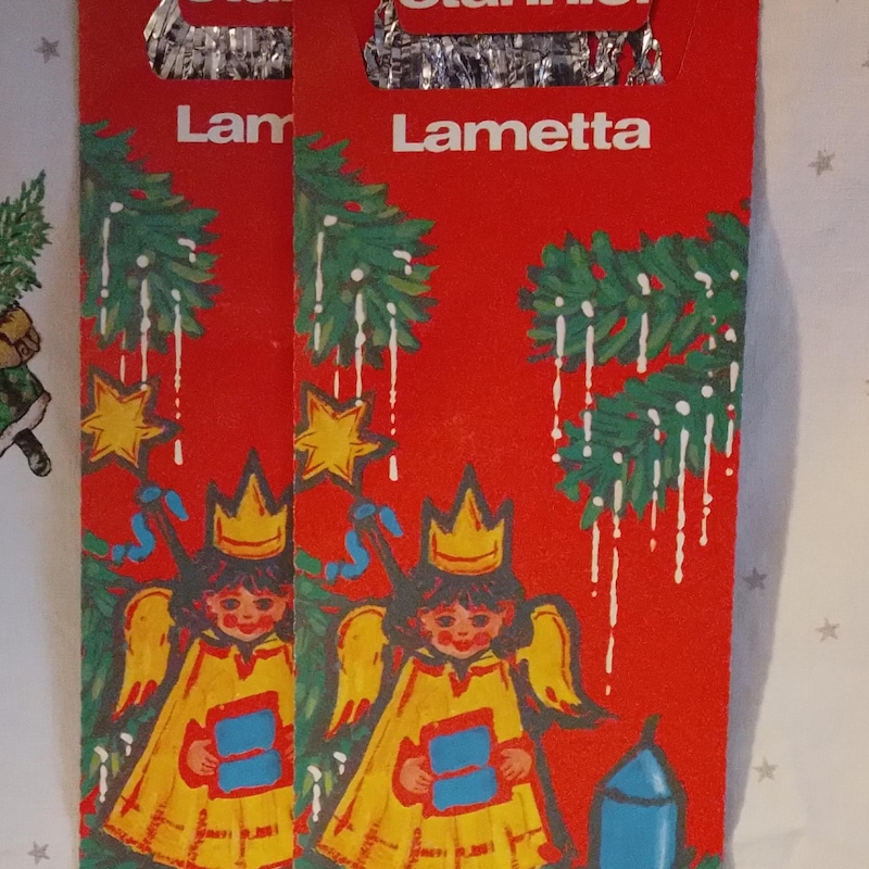 Old German Lead Tinsel - Etsy